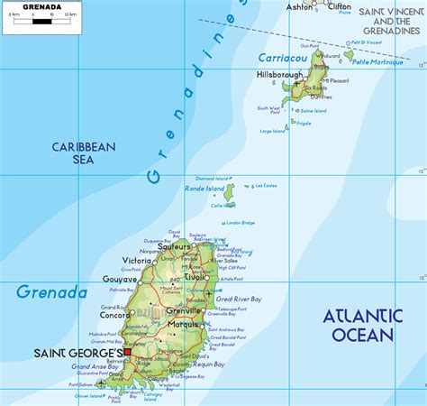 Grenada Map