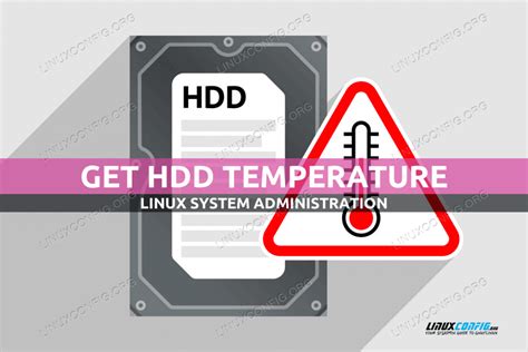 How To Get HDD Temperature In Linux Linux Tutorials Learn Linux