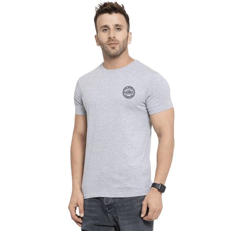 Round Neck Cotton T Shirt 180 Gsm Printing Labs