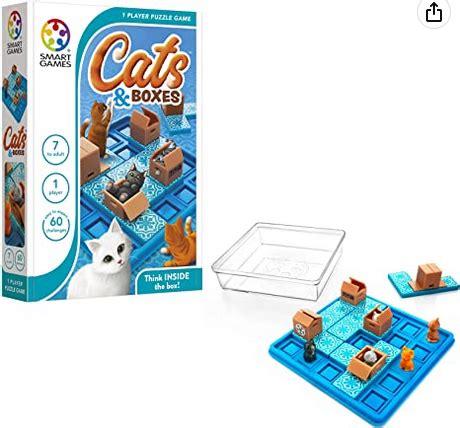 SMARTGAMES Cats Boxes Ruckus Glee