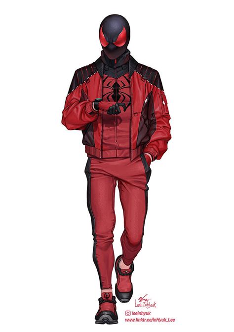 Kaine Parker Scarlet Spider By Inhyuklee On Deviantart