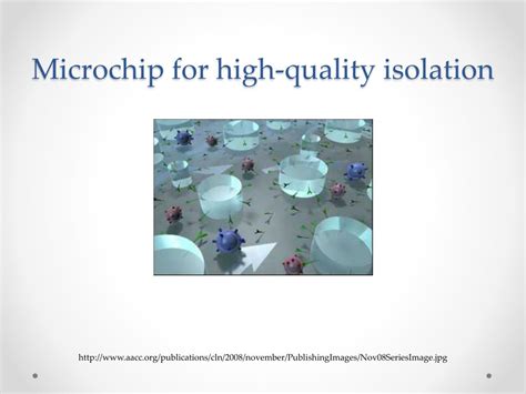 Ppt Isolation Of Rare Circulating Tumor Cells In Cancer Patients By Microchip Technology