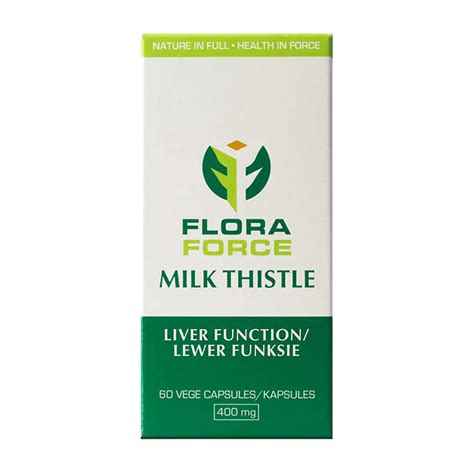 Flora Force Milkthistle Capsules 60s
