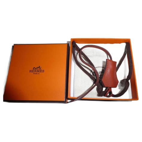 Bell And Zipper Hermès New Color Brick Leather Ref 1298995 Joli Closet