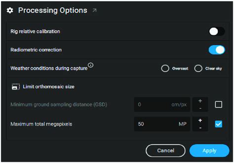 Automatic Radiometric Correction Processes With Pix4dfields Download