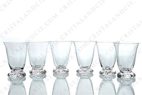 Six Sherry Glasses N°5 Kim By Daum