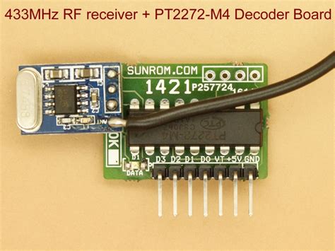 Rf Decoder Pt Mhz Sunrom Electronics Technologies