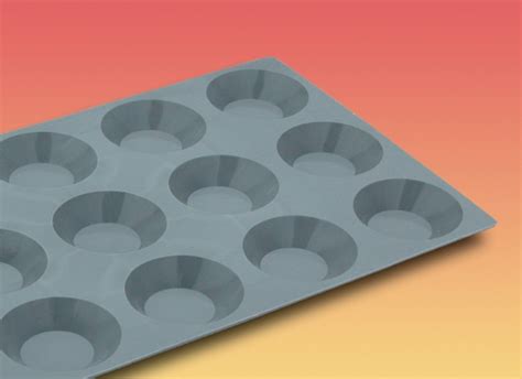 Moule à mini tartelette en silicone Elastomoule de Buyer moule à mini tartelette en silicone