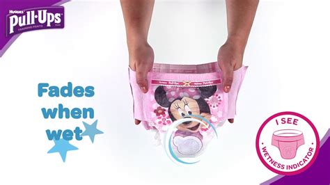 Wetness Indicator Huggies® Pull Ups® Youtube