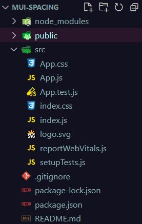 React Mui Spacing Geeksforgeeks