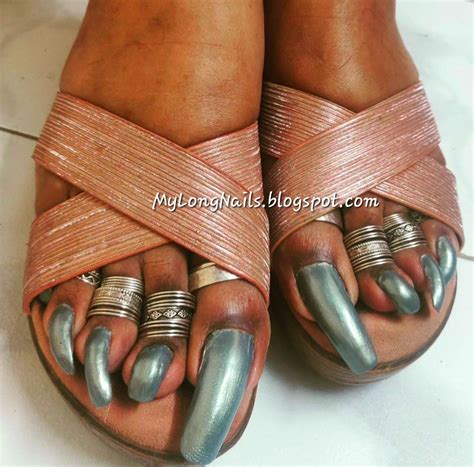 Long Nails Milas Super Sexy Long Toe Nails 2