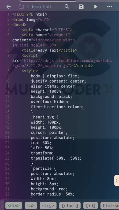 Html Css Javascript Gsap Shorts Trending Foryou Viral