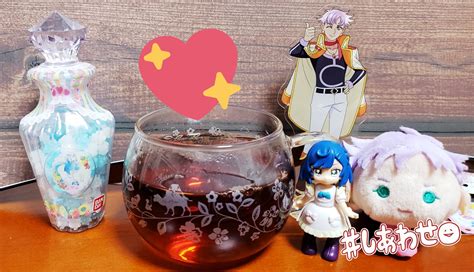 カスガヒエイ💜💙原稿中低浮上 On Twitter マリちゃんみのある紅茶でティータイムしてメンタル全快復させて原稿頑張るんだっ😊💜💙 💕