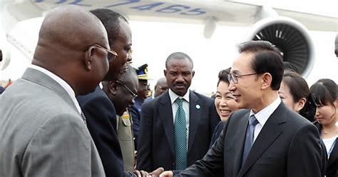李대통령 콩고민주공화국 방문