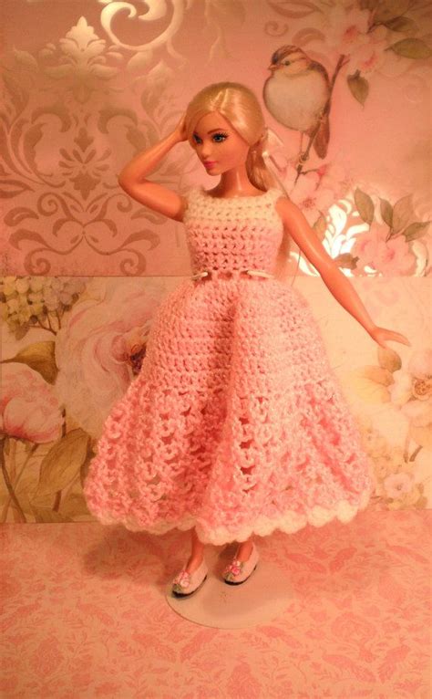 Curvy Barbie Clothesoutfitprom Dress With Shoes And Hair Bow Etsy