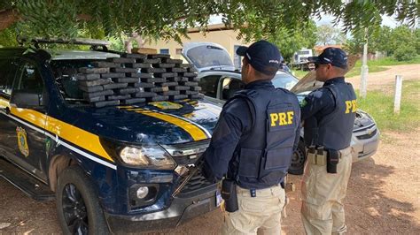 Prf Apreende 45 Tabletes De Cloridrato De Cocaína Escondidos Dentro De