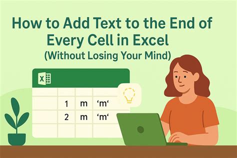 How to Insert Text in the Middle of an Excel Cell (Formula Guide) - Excelmatic