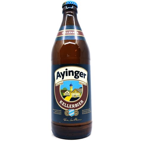 Ayinger Kellerbier 4 9 500ml Hop Burns And Black