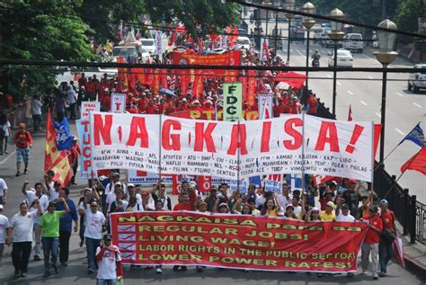 Nagkaisa May 1 2013 Rally Photo By Philrights Human Rights Online