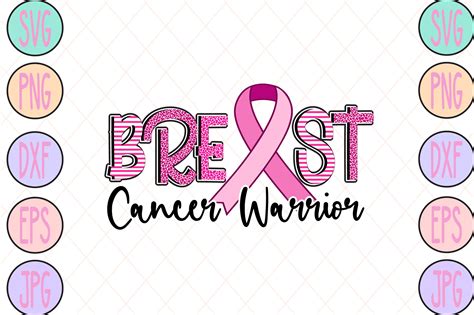 Breast Cancer Warrior Graphic By Sublimationbundle · Creative Fabrica