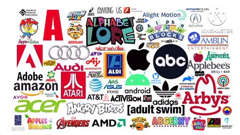 Logos That Start With The Letter A By Enzosindridelara On Deviantart