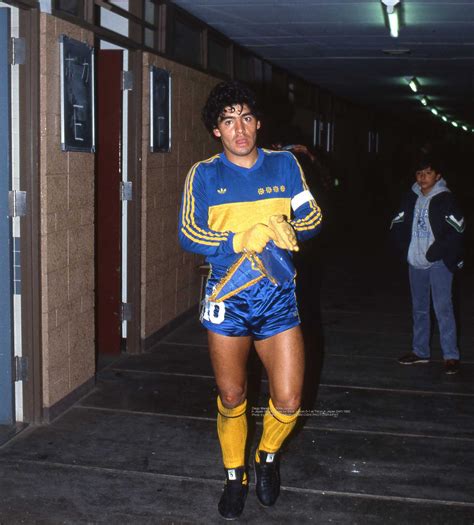 Nuevas Imágenes Del Fotógrafo Japonés Diego Maradona Con Boca En 1982