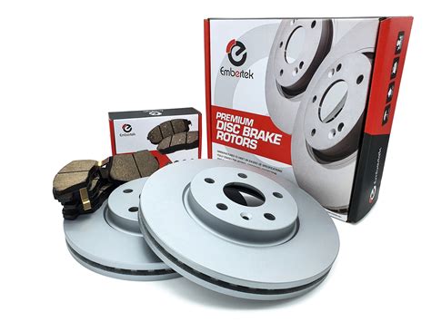 Embertek Front Brake Pads And Rotors For Mazda 3 Bm Bn 2014 2019