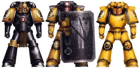 Yellow Is The New Black Playing Imperial Fists In 30k