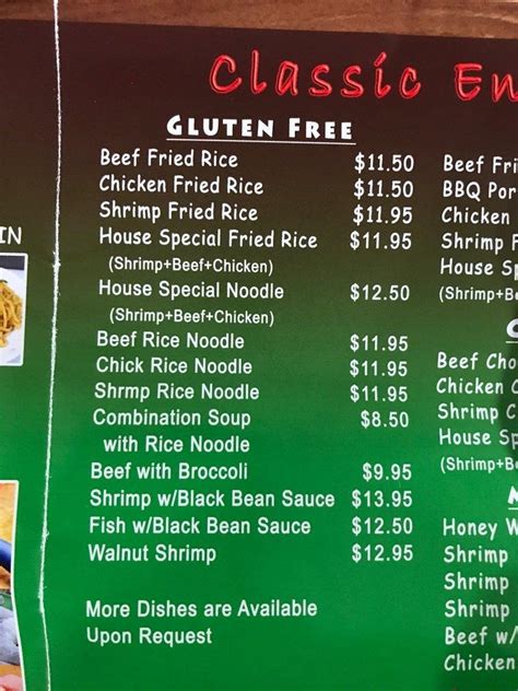 Menu At Shi Foo Restaurant Chino Hills Los Serranos Country Club Dr