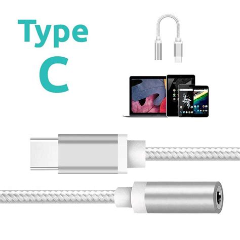 Cable Adapter Usb C To 3 5mm Communication Cable F Vicedeal