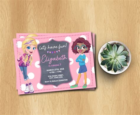 Polly Pocket Birthday Invitations At Asha Vang Blog