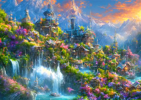 Fondo El Mundo De Las Hadas En El Cuento Borroso Fondo Dibujos