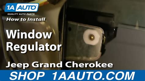 How To Install Replace Window Regulator Jeep Grand Cherokee 99 04