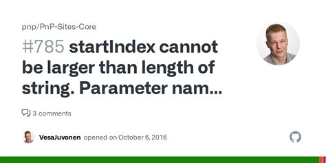 Startindex Cannot Be Larger Than Length Of String Parameter Name Startindex For Apply Site