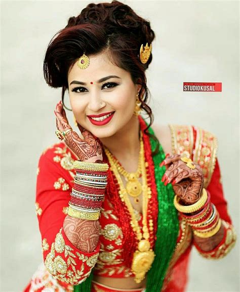 Nepali Wedding Tradition Nepal Marriage Bride Makeup Simple