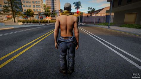 Left 4 Dead 2 Ellis Shirtless For Gta San Andreas