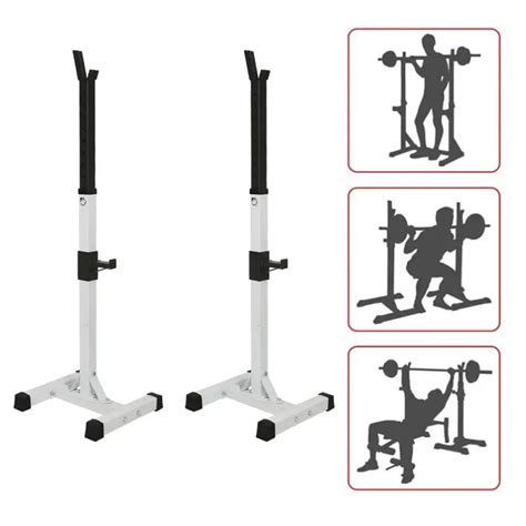 체육관 스쿼트 랙 150kg 조정 가능한 수평 바 무게 근육 홈 스포츠 피트니스 장비 Hwc 티몬