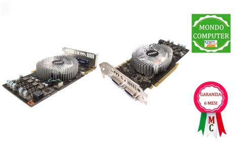SCHEDA GRAFICA PCI Express Nvidia Geforce 512 Mb Gf 250 Gts Ddr3 Dual