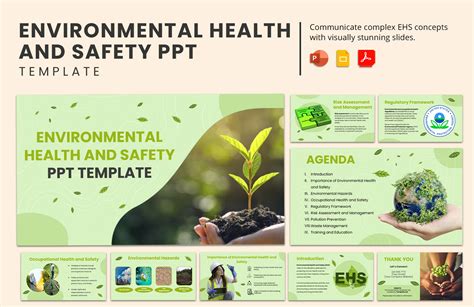 Health And Safety Induction Training Ppt Template Download