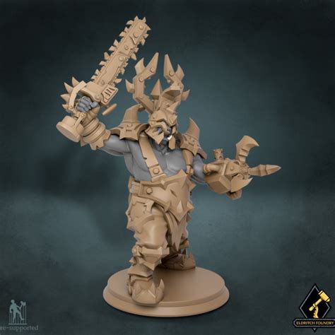 3d Printable Orcs Vs Satyrs Digital Files By Eldritch Foundry