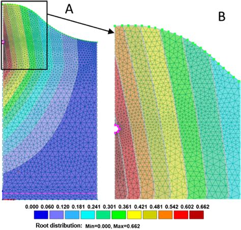 Two Dimensional Finite Element Mesh Domain In Hyrus 2d 3d A With A Download Scientific