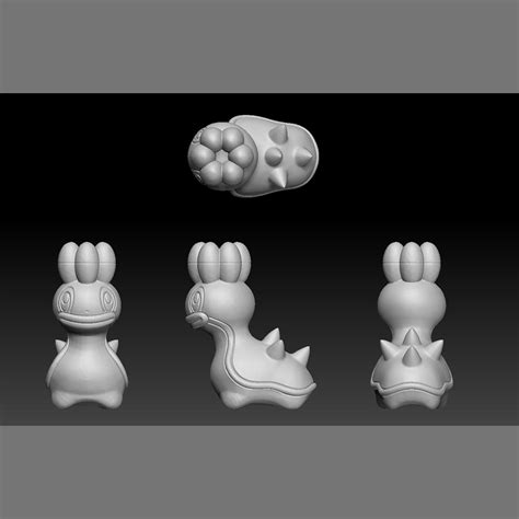 Stl File Pokemon Shellos Gastrodon・3d Printer Design To Download・cults