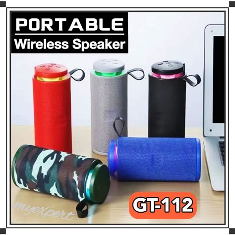 Gt 112 Gt 112 Portable Bluetooth Speaker For Smartphone Laptop Computer
