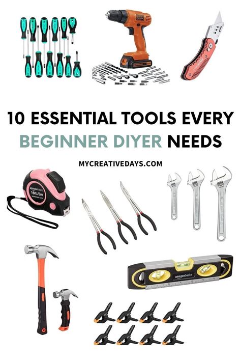 10 essential tools every beginner diyer needs artofit