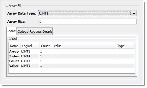 Array Fill