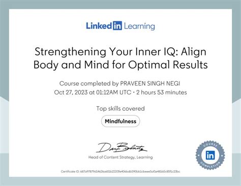 Er Praveen Singh Negi On Linkedin Certificate Of Completion