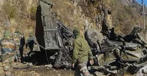 9 Soldiers Killed As Army Vehicle Plunges Into Gorge In Ladakh India News