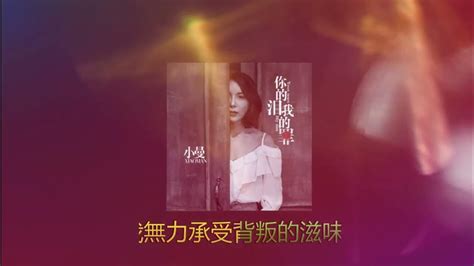 你的泪我的罪 演唱 小曼 Xiao Man Youtube