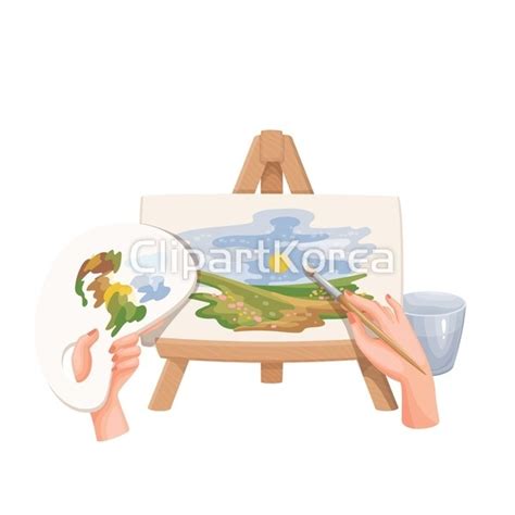 일러스트 클립아트코리아 통로이미지주