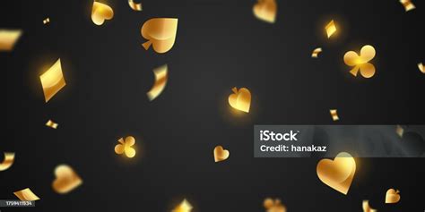 도박 포스터 배너 우아한 디자인에 대한 카지노 배경 벡터 그림 3차원 형태에 대한 스톡 벡터 아트 및 기타 이미지 3차원 형태 가능성 검은색 Istock